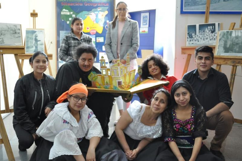 Representación teatral revivió la historia de la chola de Guano ...